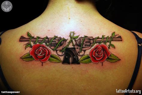 Guns And Roses Tattoo Drawings Drawing Tips Guide