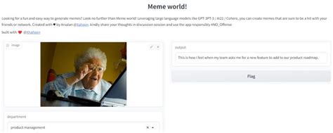 Mohammed Arsalan On Linkedin Built Meme Generator App Using Gpt4 Powered By Mighty Davinci And