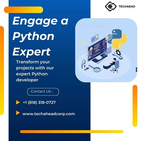 Empower Your Business Hire A Top Tier Python Developer At Techahead