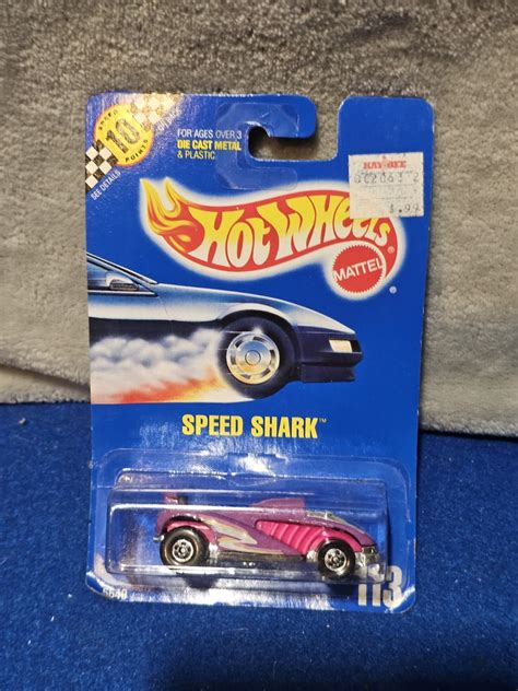 Rare Hot Wheels 1990 113 Speed Shark Pink Ebay