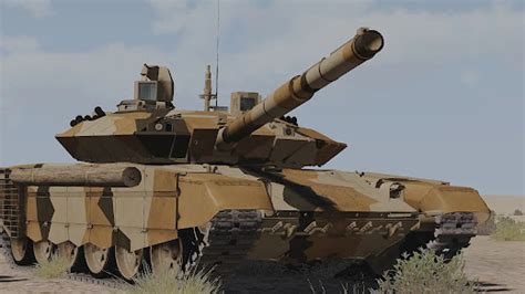 T 90amsm を砂漠迷彩にした Arma 3 用 T 90amandsm Retexture Mod 弱者の日記 Arma 3