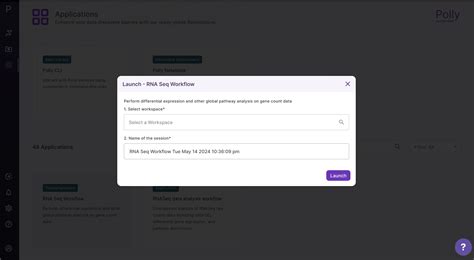 RNA Seq Workflow Polly Documentation