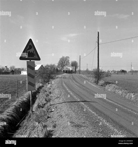 Road Signs Railway Intersection Without Bars Distance To Plank