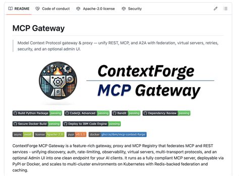 Ibms Mcp Gateway A Unified Fastapi Based Model Context Protocol