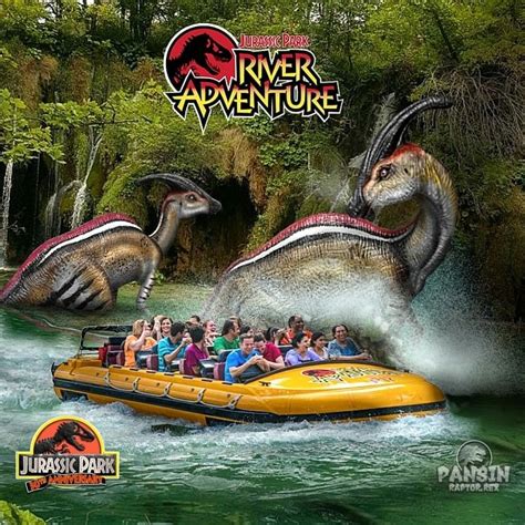 Making Poster Jurassic Park River Adventure