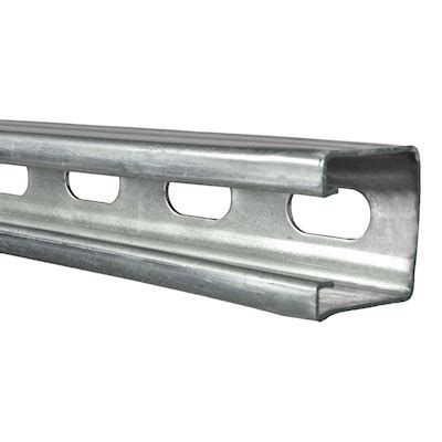 Unicanal Perforado 4 X 4 X 300 Cm Plata The Home Depot México
