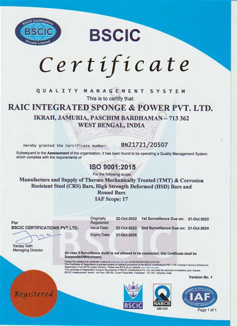 Iso Certifications Ensure Quality And Compliance Aic