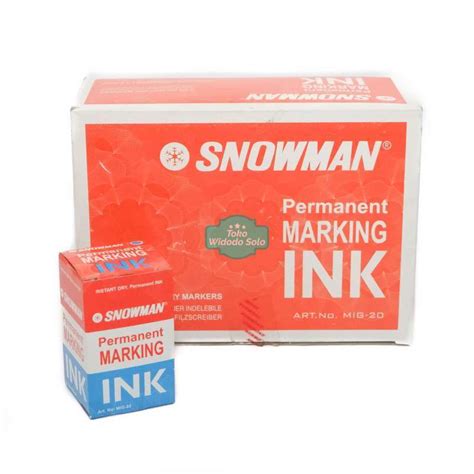 Jual Spidol Snowman Permanent 1 Pack Original Harga Termurah Mei 2024