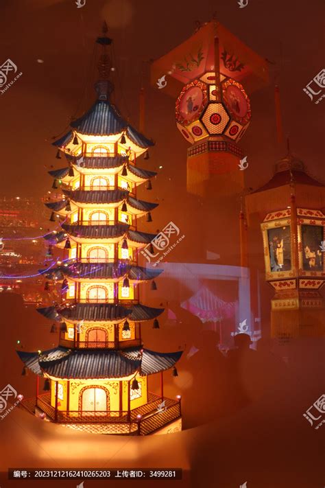 硖石灯彩图片素材下载 文化艺术素材下的民间艺术图片素材 汇图网