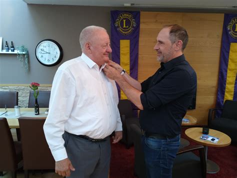 Finn Pitzner 52 Jahre Mitglied Im Lions Club Eutin