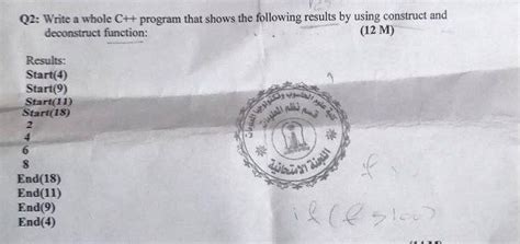 solved q2 write a whole c program that shows the