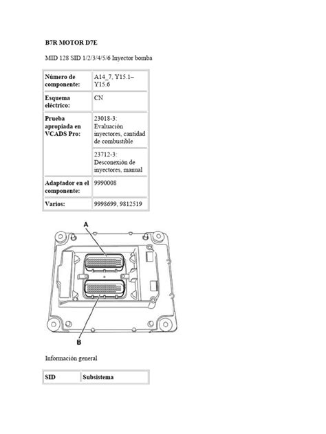 B7r Motor D7e Pdf Inyección De Combustible Ingeniería Mecánica