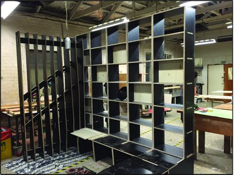 Mock Up Test Assembly In The Architecture Workshops At Unitec Institute