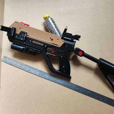 Jual 3d Printed Adderini Gotri 6 35 Mm Repeating Slingshot Panah Busur Di Seller Premier Market