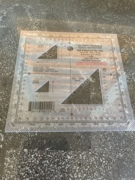 Military Map Protractor Map Reading Land Navigation Orienteering Set Of 2 4704896827