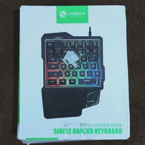 Jual Limeide Gk103 Single Handed Keyboard Gaming Rgb Shopee Indonesia