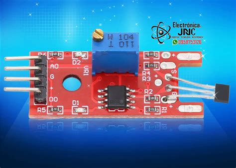 Ky 024 Sensor Lineal De Efecto Hall Electronica Jnc