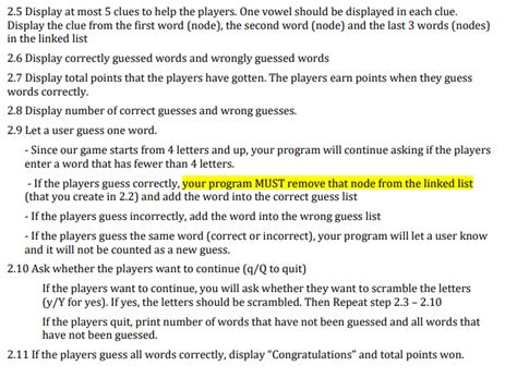 Solved Project Requirements Write An Interactive C Program