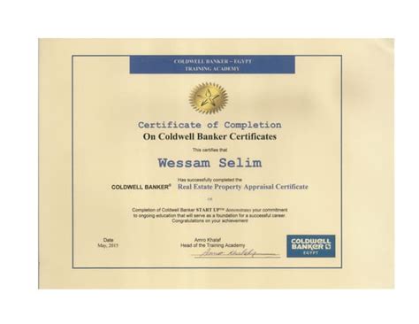 Real Estate Property Appraisal Certificate Pdf