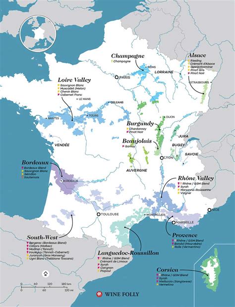 France Wine Region Wine Folly