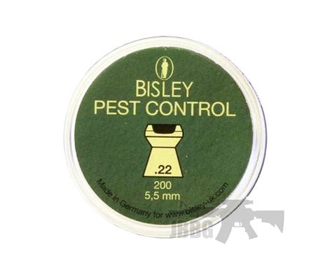 200 Bisley Pest Control Pellets For Air Guns 22 Just Air Guns