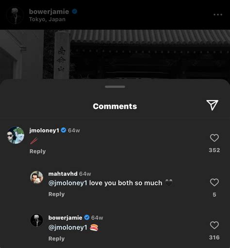 J Moloney Jess Jamie Ig Comment History
