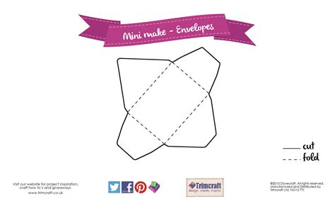 Free Printable Mini Envelope Template Templates Printable