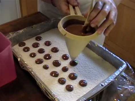 Marjories Candies Chocolate Snow Caps Or Nonpareils Youtube