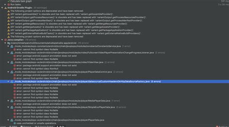 Expo Av Android Build Fails With Cannot Find Symbol Class Nullable Issue Expo Expo
