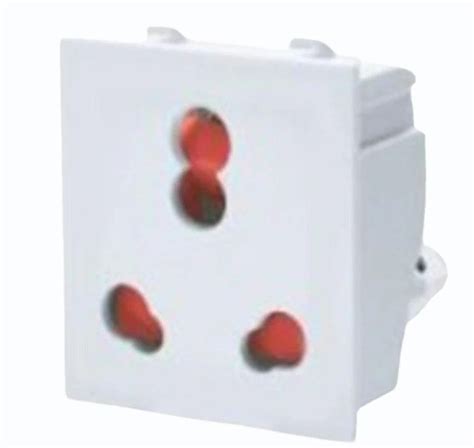 16a Universal Socket With Safety Shutter At ₹ 37piece Universal