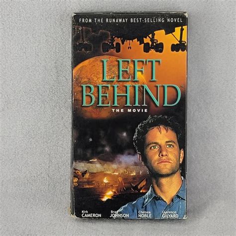 Left Behind The Movie Vhs 2000 Kirk Cameron Brad Johnson Chelsea Noble