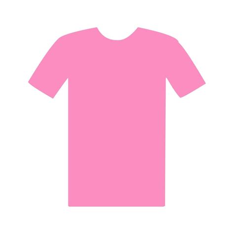 Premium Vector Pink T Shirt Icon