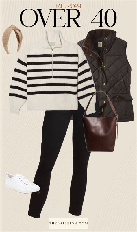 Casual Fall Outfits Over 40 2024 Fall Capsule Wardrobe For Women Over
