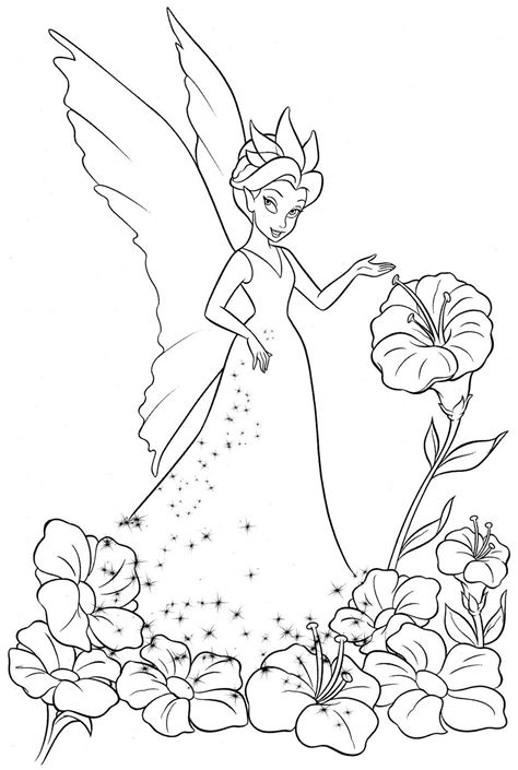 Tinkerbell Friends Coloring Pages At Getdrawings Free Download