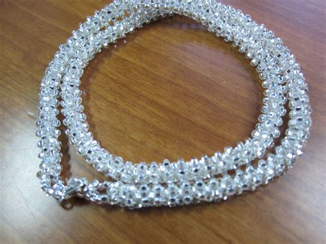 One Cheek Crafts Cubic Right Angle Weave Stuff