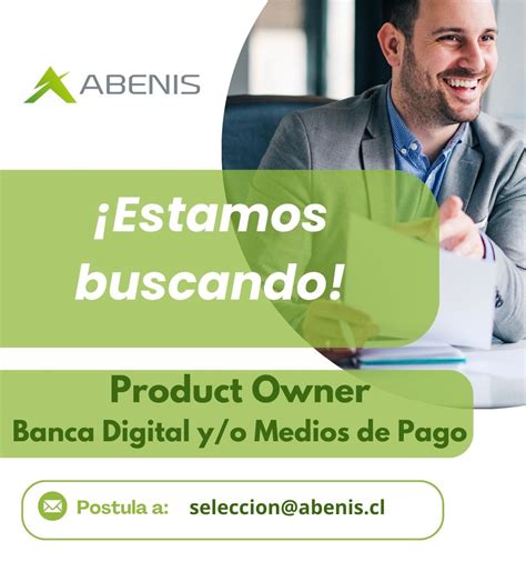 ️ Posibilidad Laboral Abenis ️ Product Owner Experiencia En Proyectos