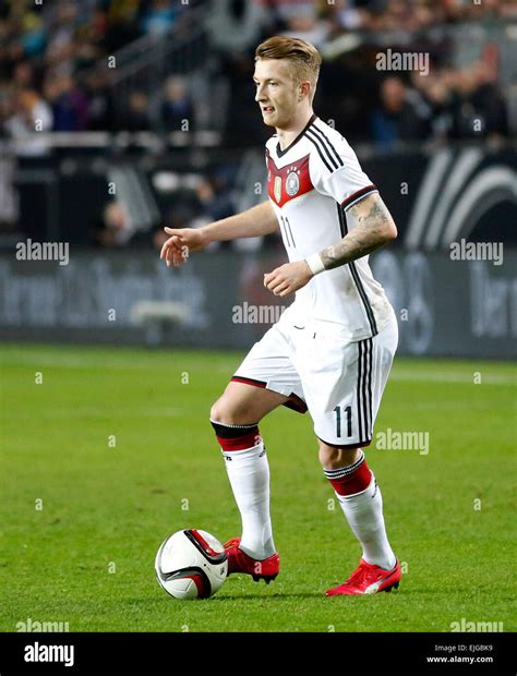 Germanys Marco Reus Borussia Dortmund During The Friendly Match