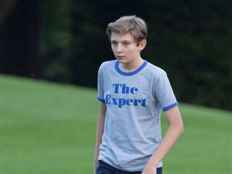 Barron Trump The Expert Shirt Didnt Sell Out After He Wore It