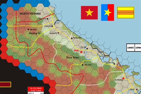 New Vassal Module With Amended Map And Units Vietnam 1965 1975