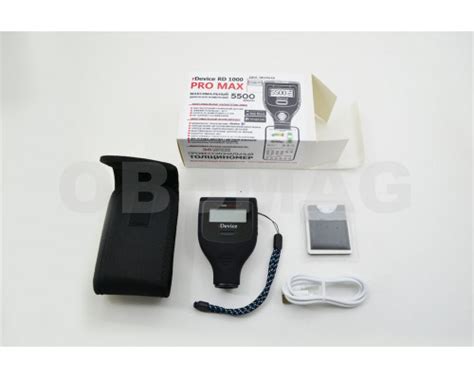 Толщиномер rDevice RD-1000 PRO MAX, два экрана (максимальные функции ...