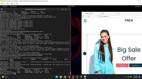 using docker to create an apache server d image and run it
