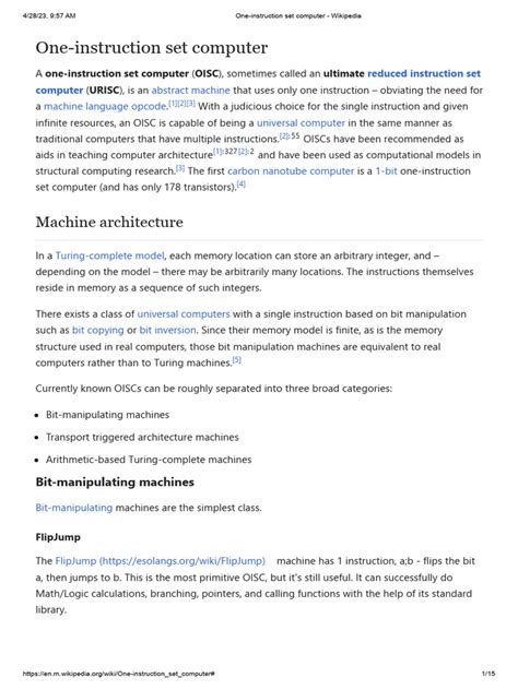one instruction set computer wikipedia download free pdf computer