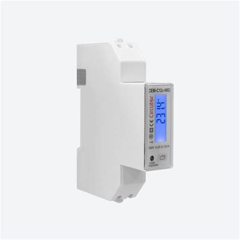 Circutor Cem C12c Single Phase Energy Meter Rotax Limited