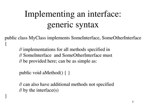 Ppt Interface Types And Polymorphism Powerpoint Presentation Free Download Id4487111