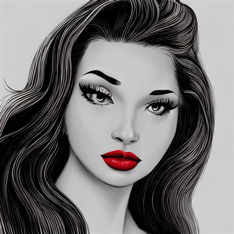 Latina Pinup Girl · Creative Fabrica