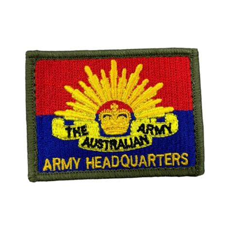 Army Headquarters Patch P1095 Allied Militaria