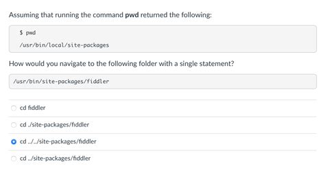 solved assuming that running the command pwd returned the