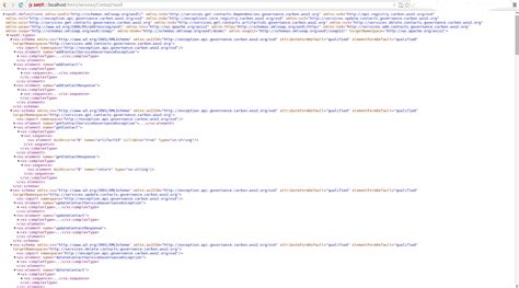 Configurable Governance Artifacts Curd Operation