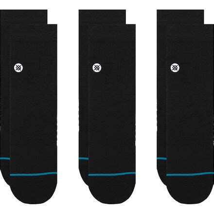 Stance Icon Quarter Sock 3 Pack Accessories