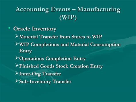 Flow Of Accounting Entries In Oracle Applications Ppt